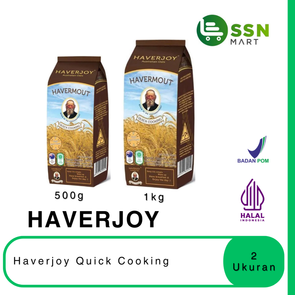 Jual SSNMart SU Haverjoy QUICK COOKING 2 Ukuran | Shopee Indonesia