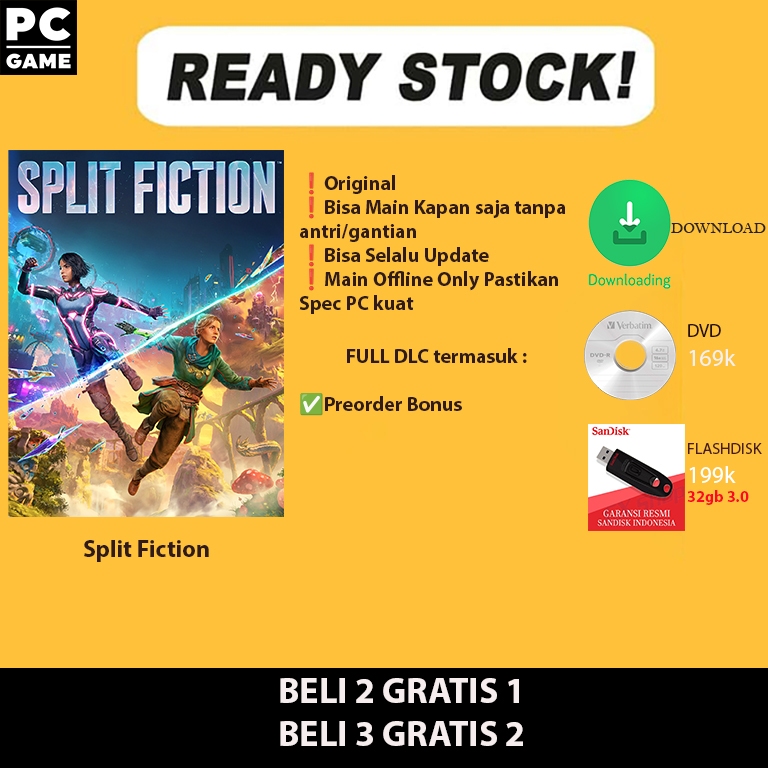 Jual Split Fiction PC Original | Shopee Indonesia