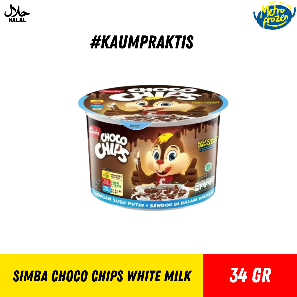Jual Bowl Simba Choco Chips Cereal All Varian 34gr //choco chips ...