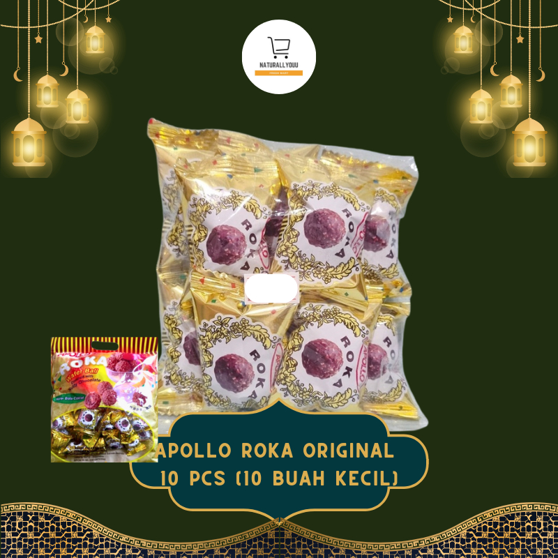 Jual Apollo Roka 10pcs / 10 buah x 50 - 60 gr All Varian | Shopee Indonesia