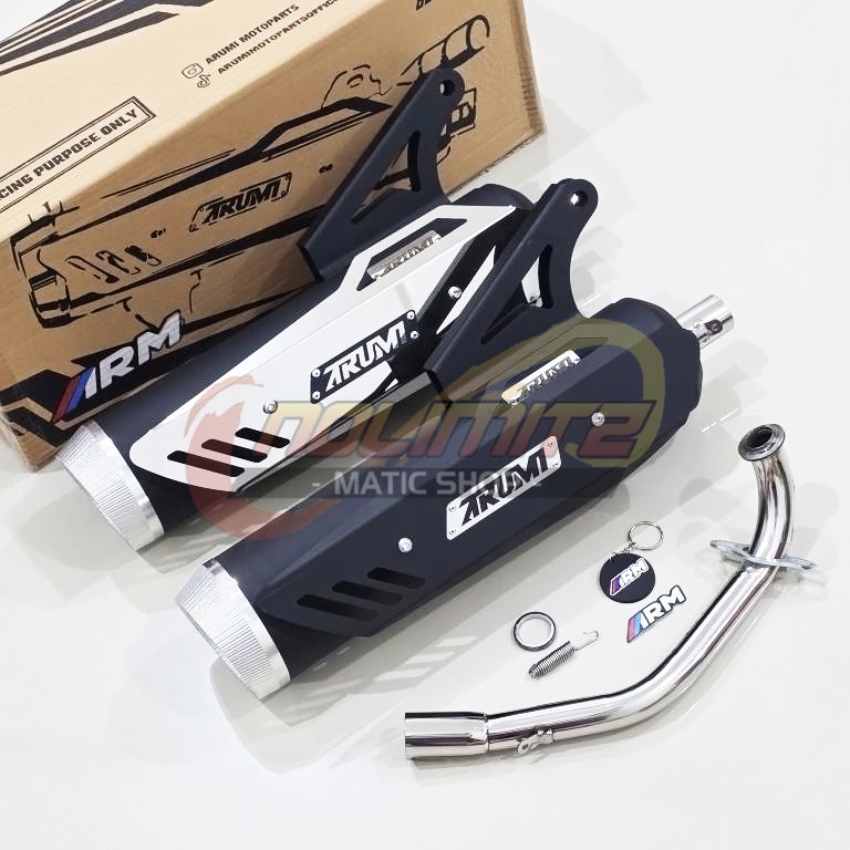 Jual Knalpot Standar Racing ARM Arumi Street Series Full Package Honda ...