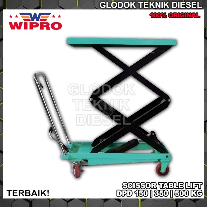 Jual Wipro Table Lift Scissor DPS 500 kg x 900 mm | 350 kg x 900 mm ...