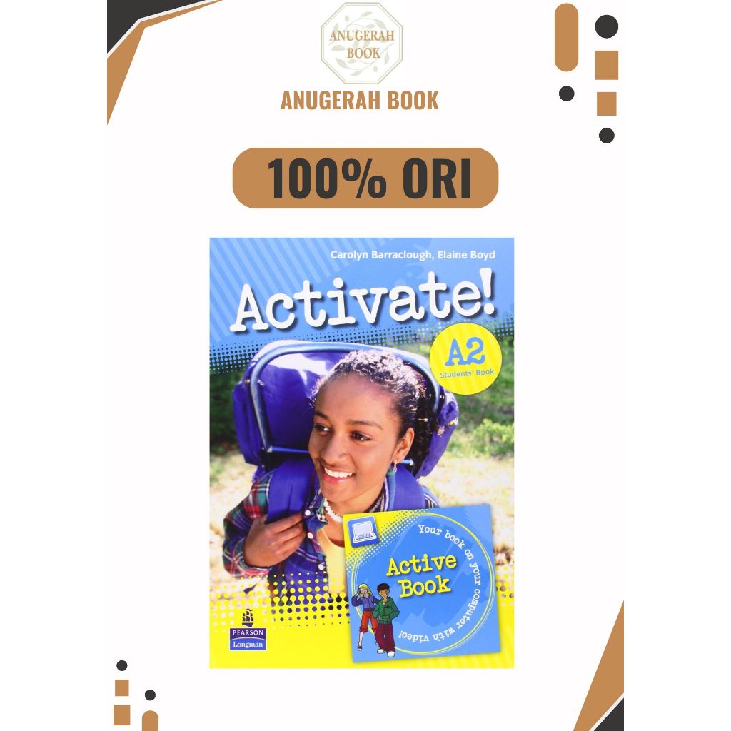 Jual Activate Student Book Work Book & CD | BUKU PELAJARAN BAHASA ...