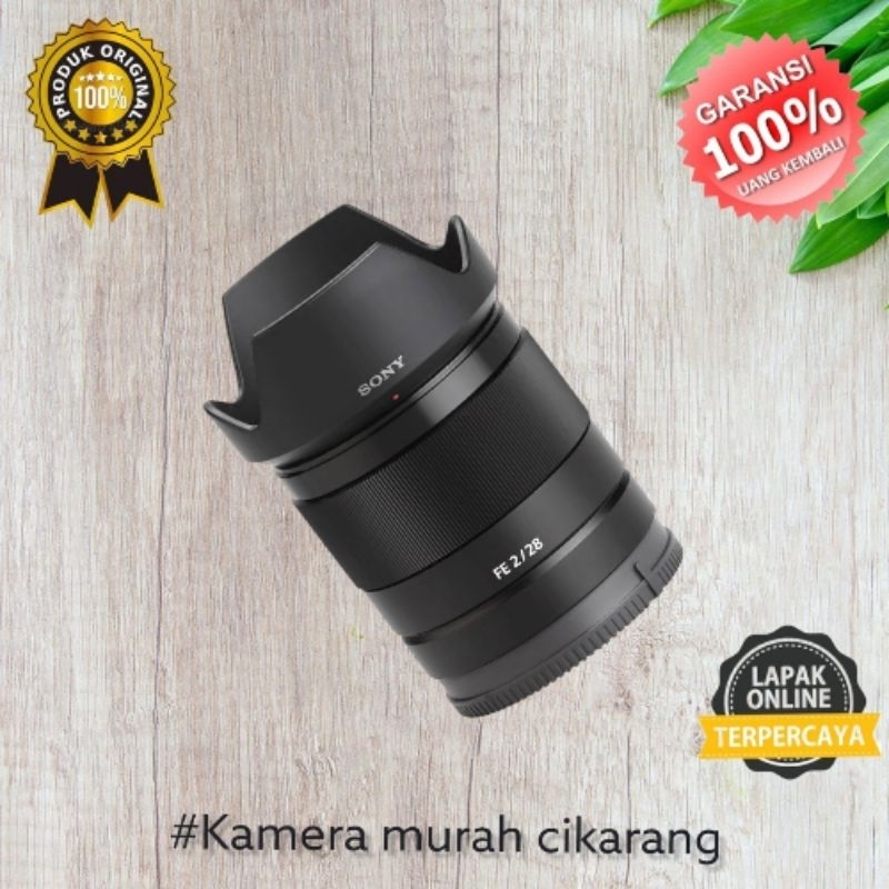 Jual LENSA FIX SONY FULL FRAME FE 28MM F2 MURAH ORIGINAL BERKUALITAS ...