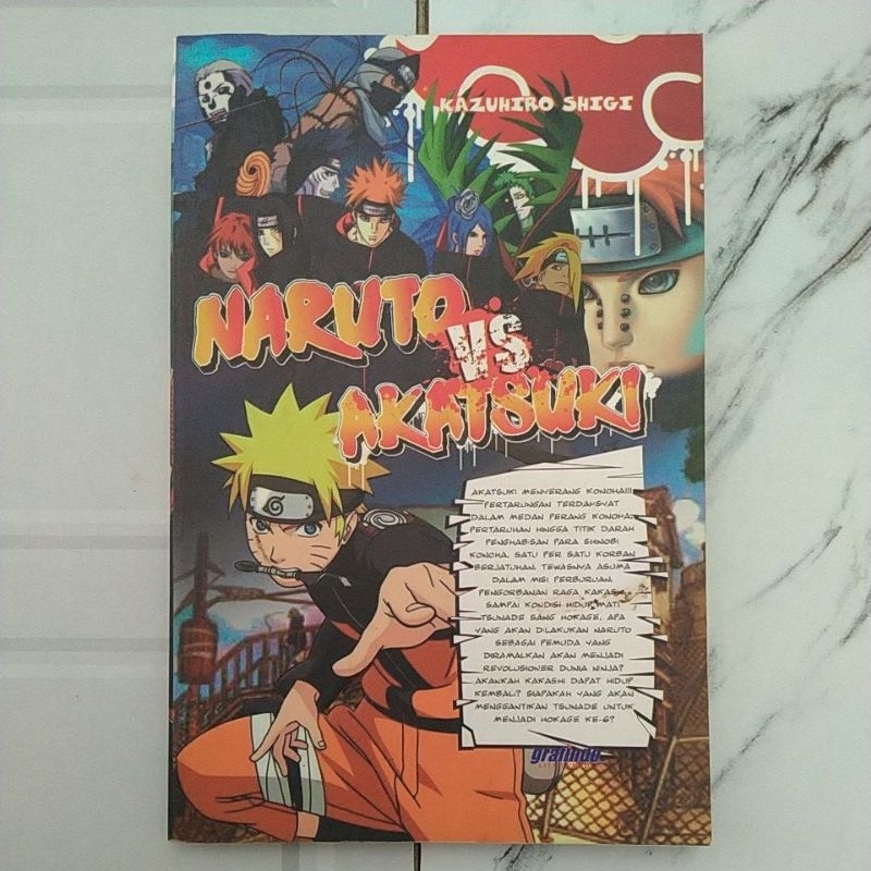 Jual Buku Original NARUTO VS AKATSUKI By Kazuhiro Shigi | Shopee Indonesia