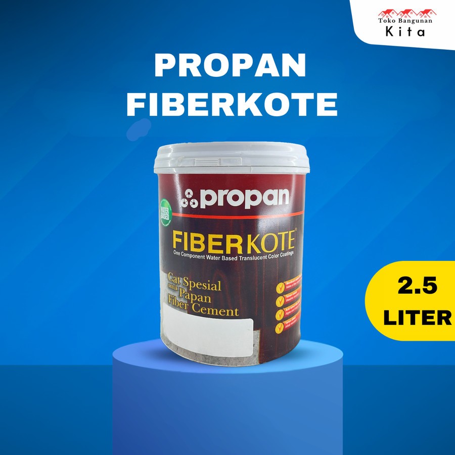 Jual Propan - Fiberkote cat kayu 888/889 (2.5 liter) | Shopee Indonesia