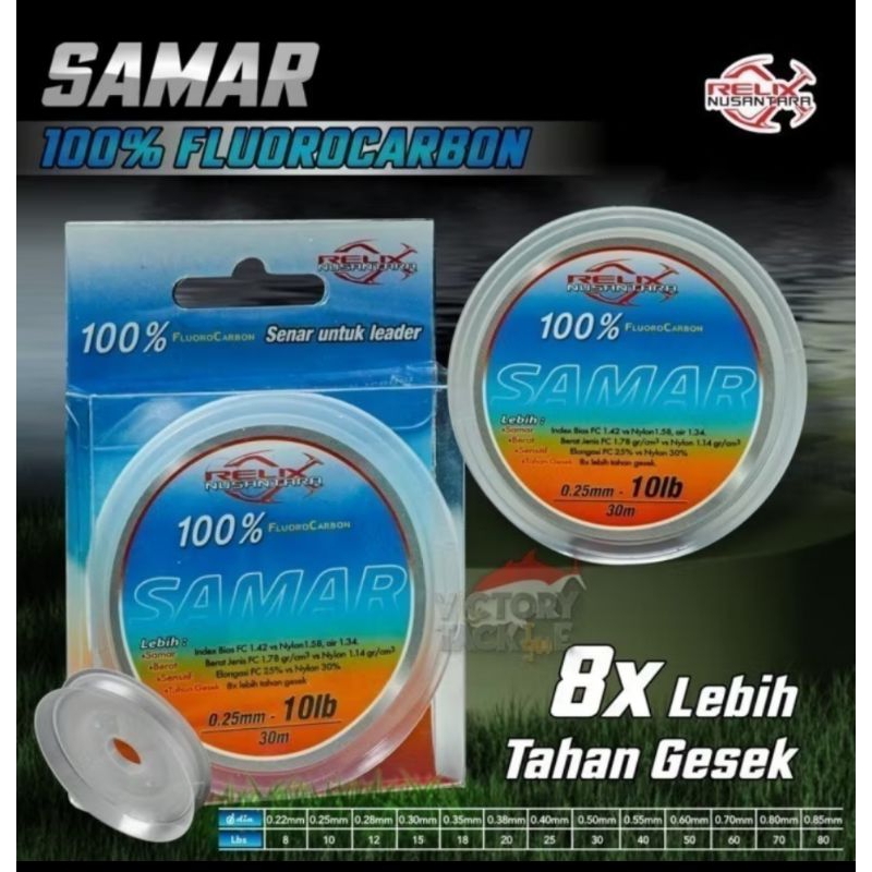 Jual Leader SAMAR RELIX NUSANTARA 100% FLUORO Carbon | Shopee Indonesia