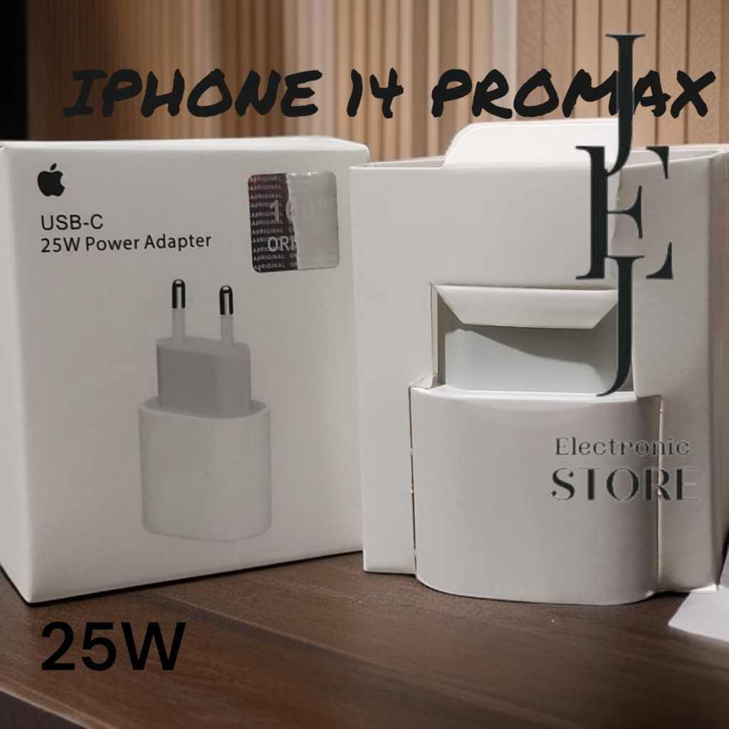 Jual (ORIGINAL)25W USB-C IPHONE 11/12/13/14/15/16Promax Power Adaptor ...