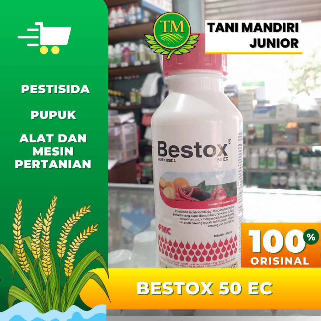 Jual BESTOX 50 EC (Insektisida kontak dan lambung, bahan aktif alfa ...