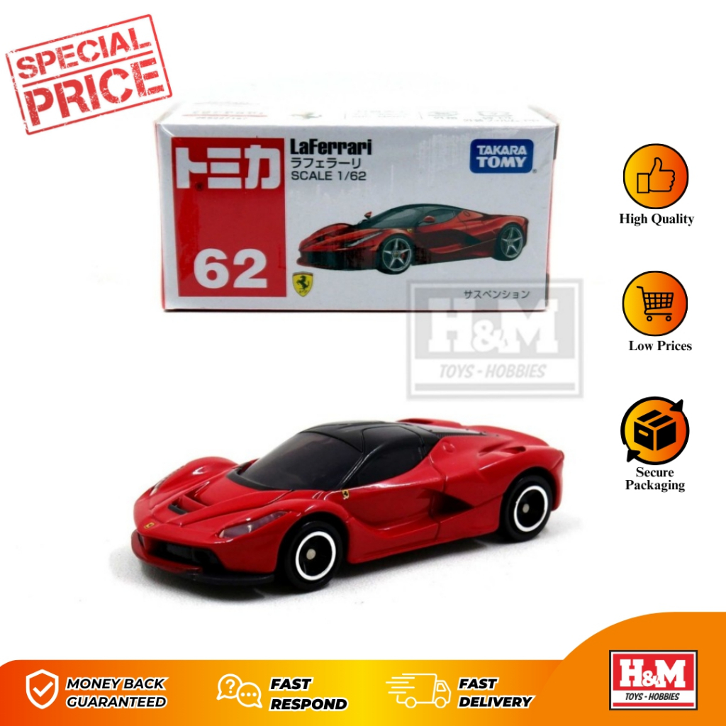 Jual Tomica 62 LaFerrari Red | Shopee Indonesia