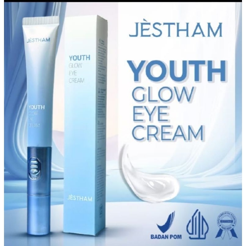 Jual Jestham glow eye cream (cream mata) ready | Shopee Indonesia