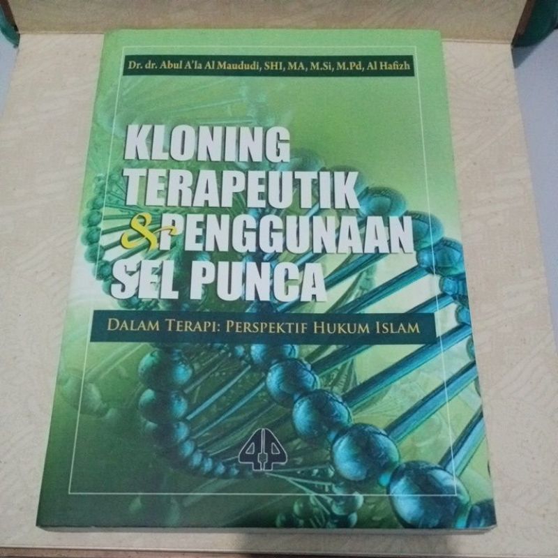 Jual BUKU ORIGINAL KLONING TEEAPEUTIK & PENGGUNAAN SEL PUNCA DALAM TERAPI: PERSPEKTIF HUKUM ...