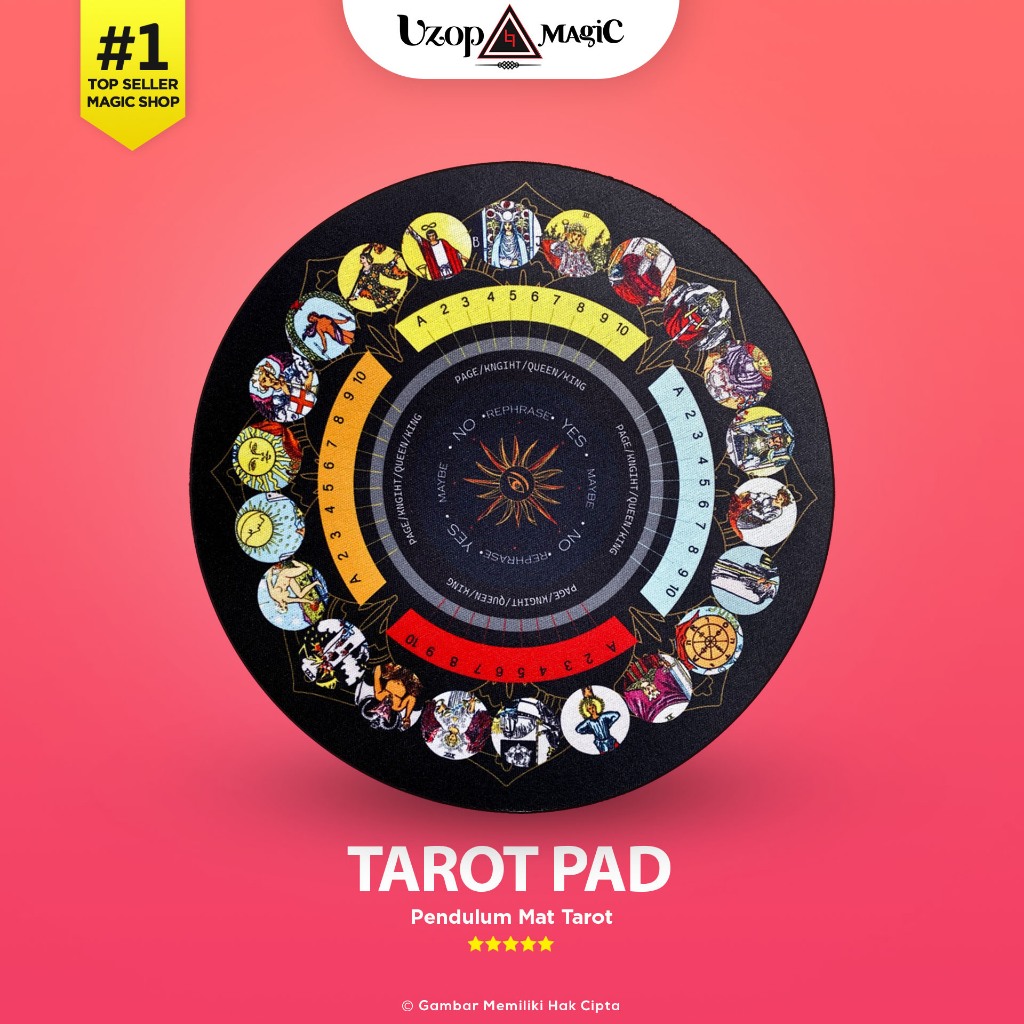 Jual Pad Ramalan Pendulum Tarot - Mat Pad Pendulum | Shopee Indonesia