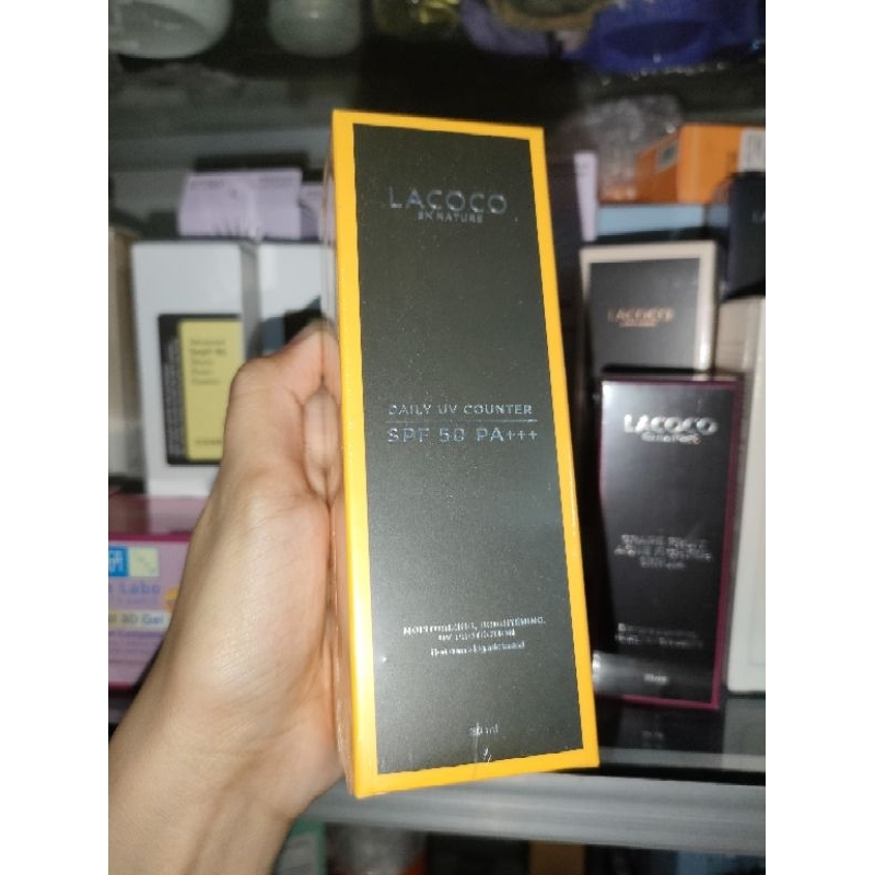 Jual LACOCO Daily UV Counter SPF 50 PA+++ Sunscreen 20ml | Shopee Indonesia