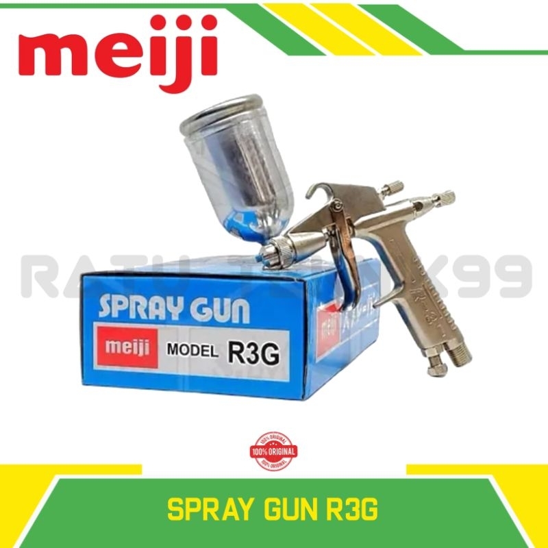 Jual Spray Gun Meiji Spray Gun R3G / Meiji Reg Tabung Atas 200cc4 ...