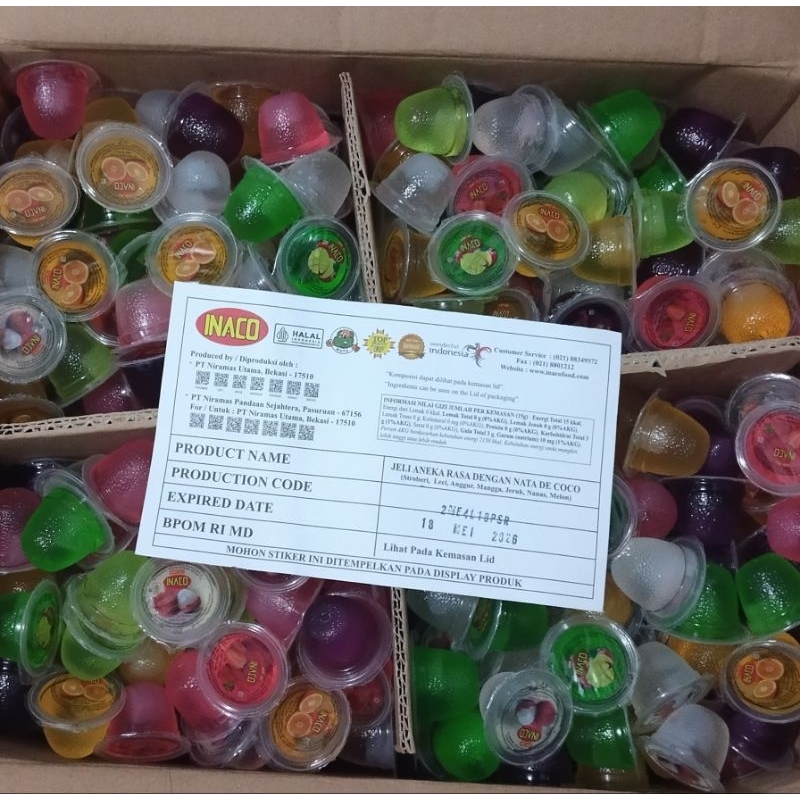 Jual jelly inaco 1kg | Shopee Indonesia
