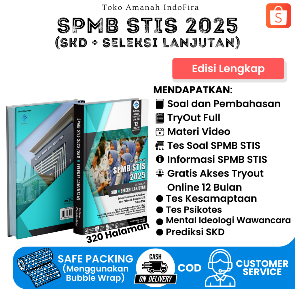 Jual TERBARU Buku SPMB STIS 2025 (SKD + SELEKSI LANJUTAN) (Edisi ...
