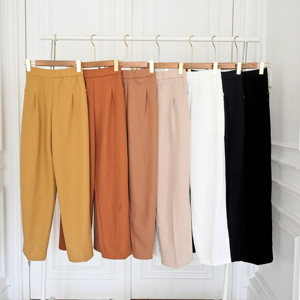 Jual ALMA BASIC KULOT premium C5010227 by SONIA | Celana kulot ...