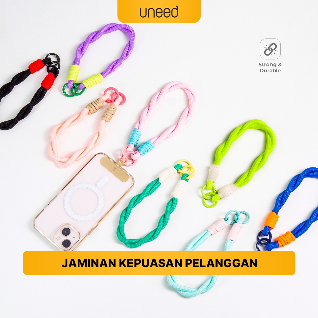 Jual Uneed Universal Phone Wrist Strap Tali Gantung HP Kamera Keychain ...