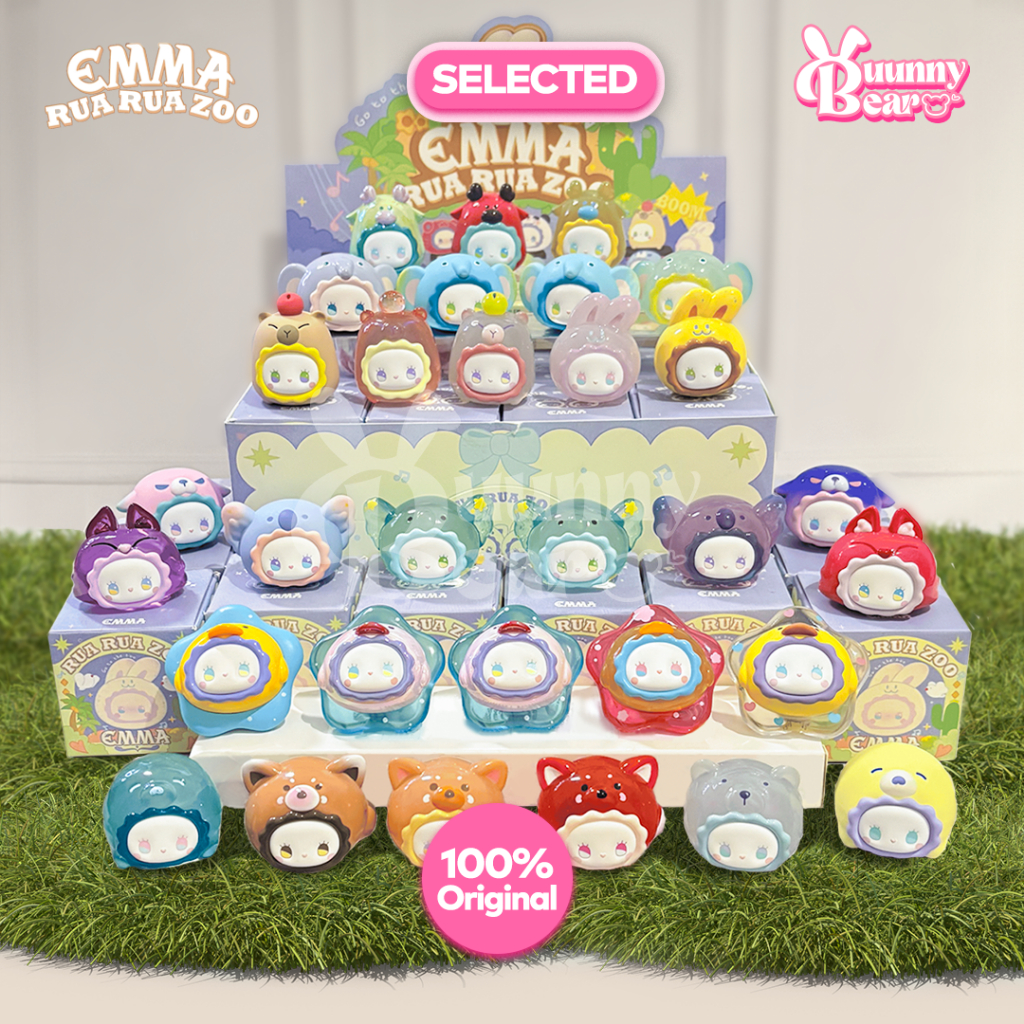 Jual [Selected] EMMA Rua Rua Zoo Blind Box - 100% 𝑶𝒓𝒊𝒈𝒊𝒏𝒂𝒍 | Shopee ...