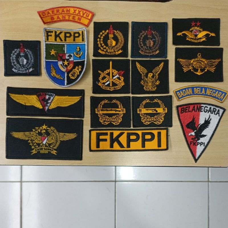 Jual logo bordir fkppi / bet bordir fkppi lengkap wing harga satuan ...