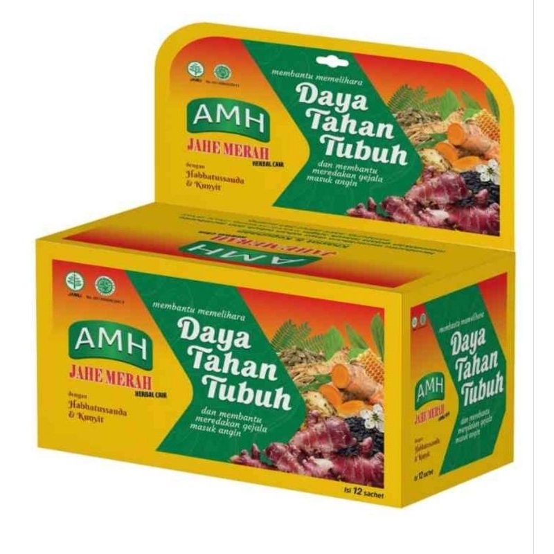 Jual AMH JAHE CAIR 1 BOX ISI 12 | Shopee Indonesia