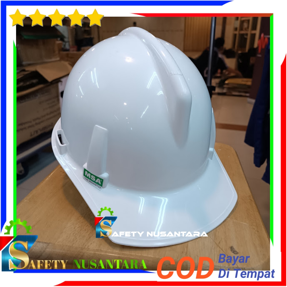 Jual Helm Safety MSA Topgard Putih Fastrack - MSA Safety Helm Hard Hat ...