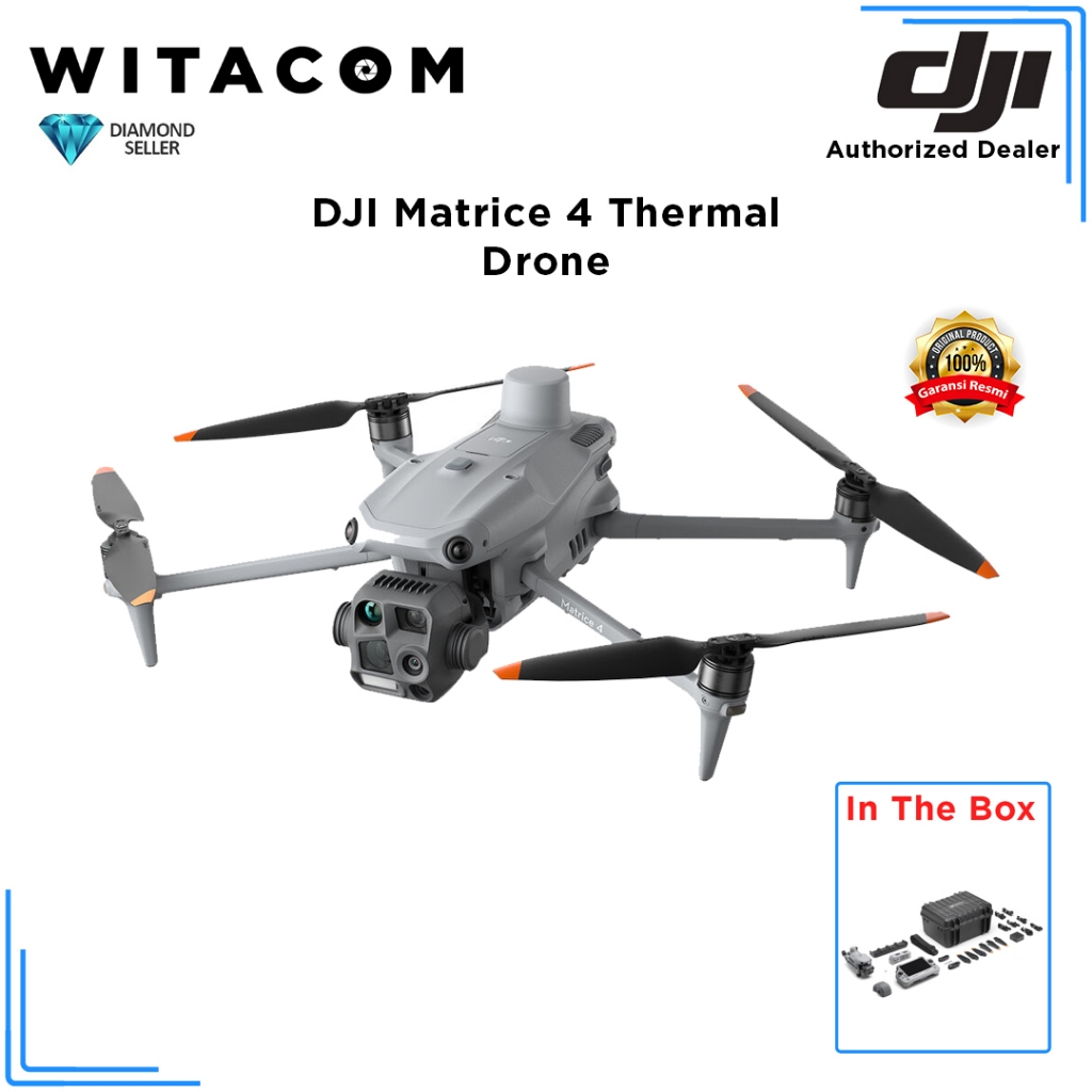Jual DJI Matrice 4T / DJI Matrice 4 Thermal / DJI M4T Drone - Garansi ...