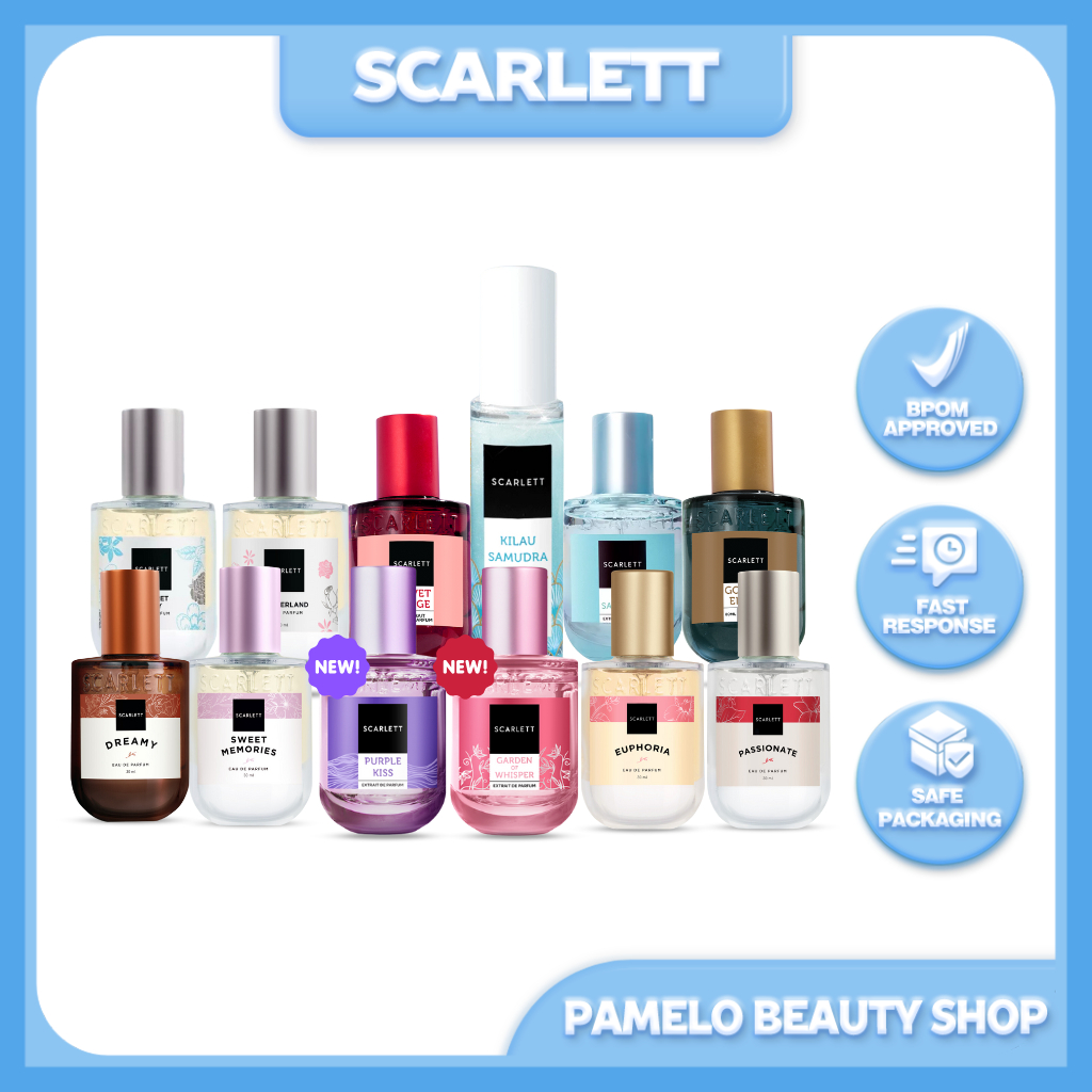Jual ️ Pamelo ️ Scarlett Whitening Eau Extrait De Parfum - Dreamy ...