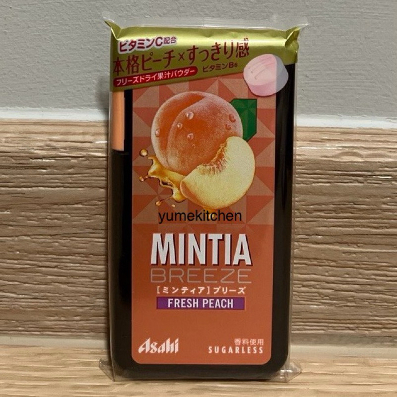 Jual Mintia Breeze Fresh Peach Flavor - Permen Mint Jepang Rasa Buah ...