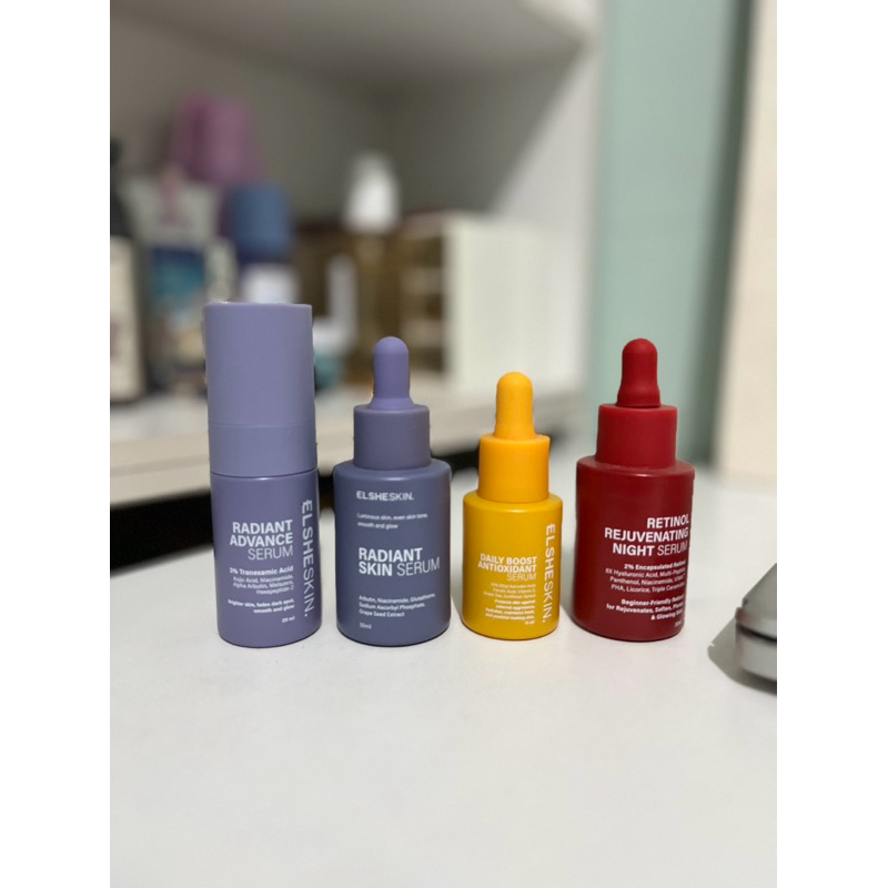 Jual preloved elsheskin serum radian advanced, radian serum, daily ...