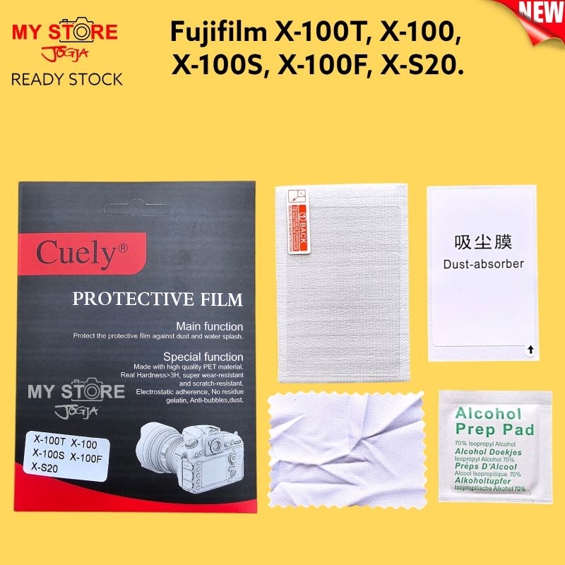 Jual Cuely tempered glass kaca layar lcd fuji fujifilm mirrorless X ...