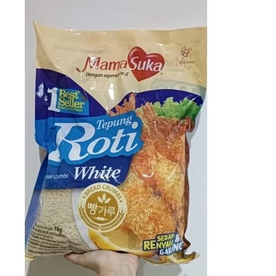 Jual Tepung Roti White Mamasuka 1 Kg / Tepung Roti Putih Mama Suka 1000 ...