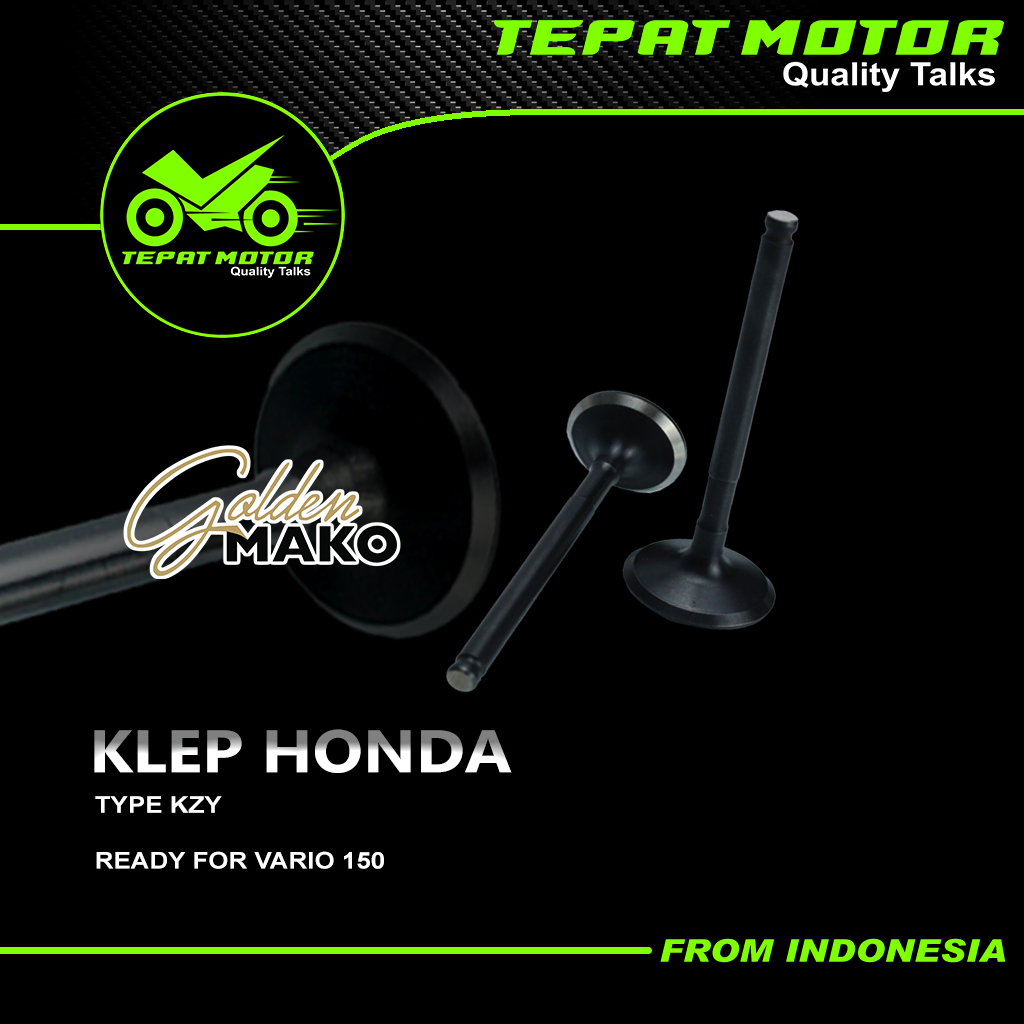 Jual KLEP MOTOR GOLDEN MAKO VARIO 150 ( KZY ) | Shopee Indonesia