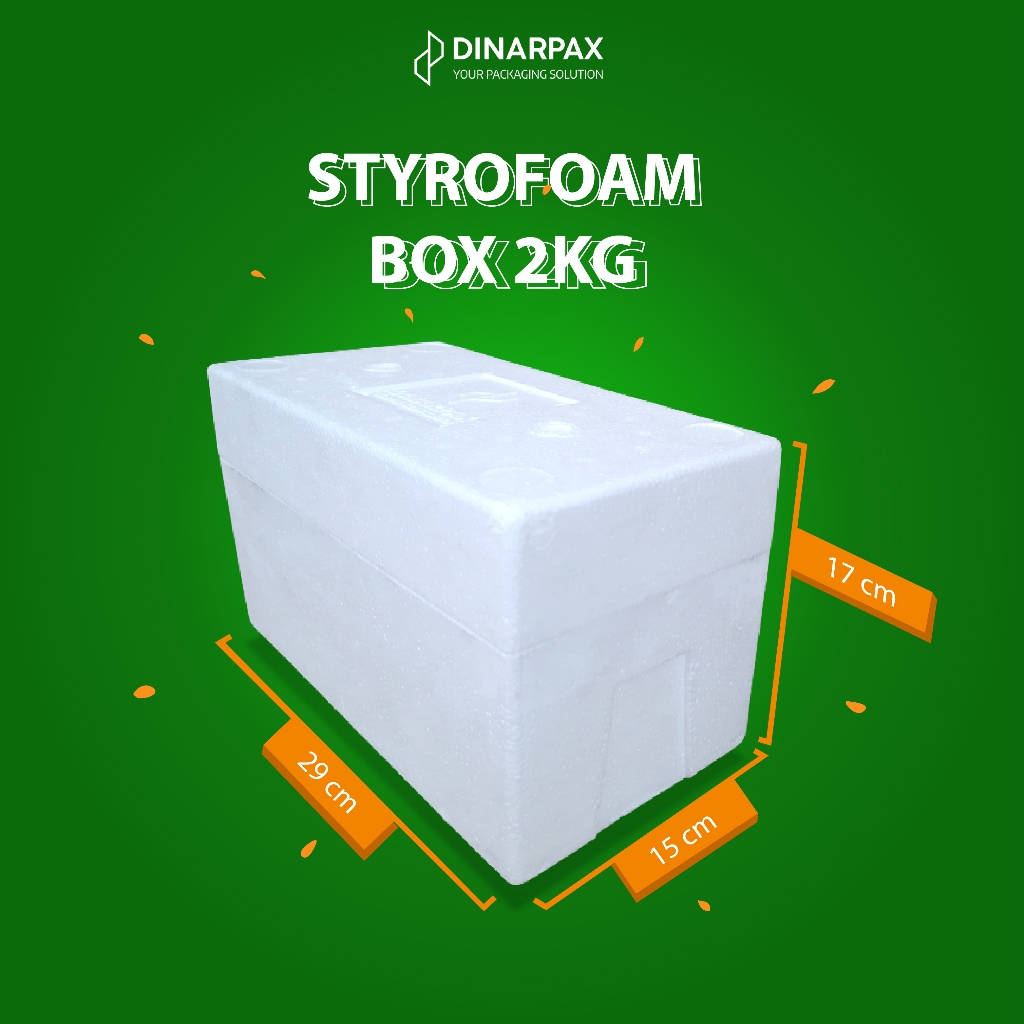 Jual STYROFOAM BOX 2 KG NEW/STYROFOAM/STEROFOAM/2KG/TANPA KUPING ...