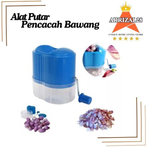 Jual *ALAT PUTAR PERAJANG/PENGGILING/PENCACAH/PEMOTONG BAWANG MANUAL ...