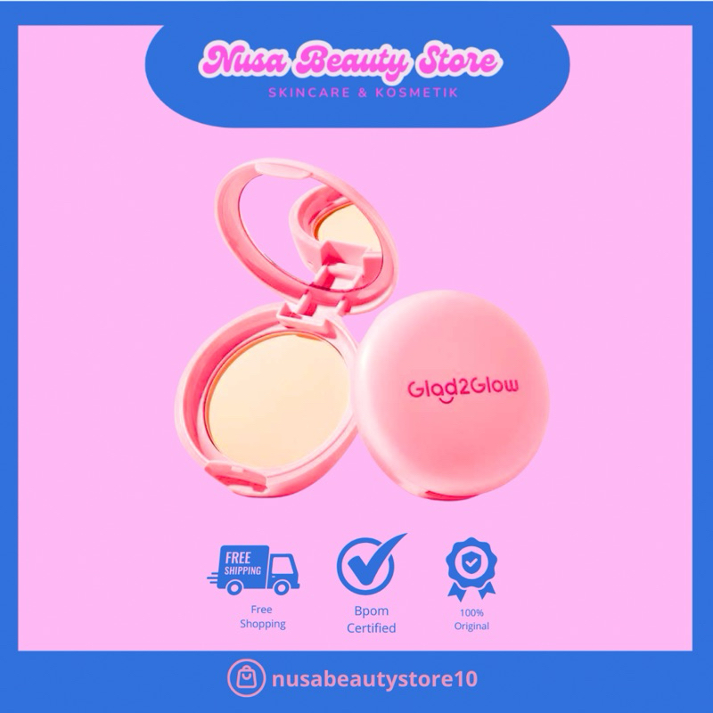 Jual Glad2glow Bedak Padat | Shopee Indonesia