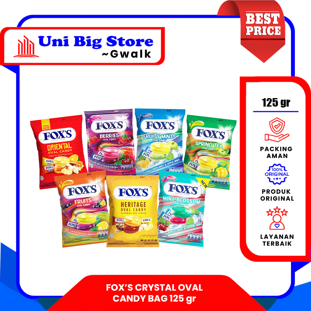 Jual Permen Fox Terlengkap & Harga Terbaru April 2026 | Shopee Indonesia