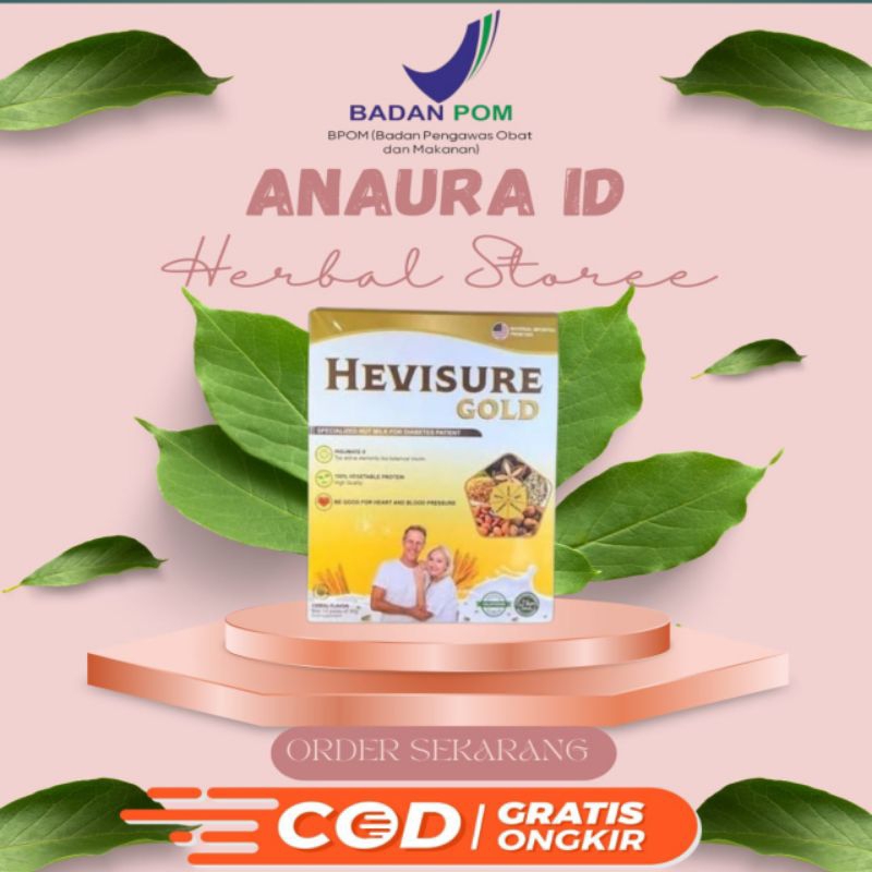 Jual PAKET 1BOX Hevisure Gold PLUS MILK SUSU Obat Diabetes & Kencing ...