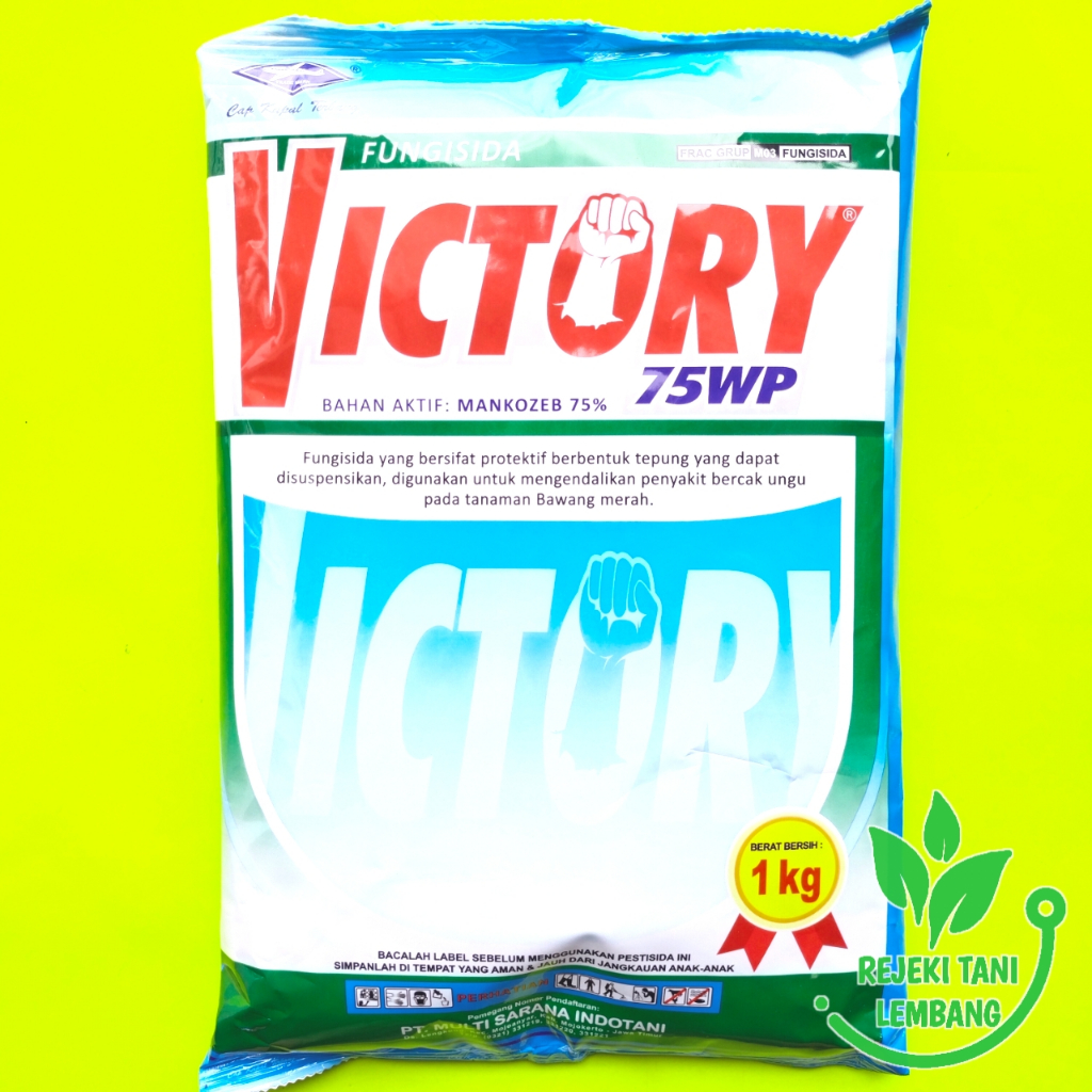 Jual FUNGISIDA VICTORY BIRU 75 WP 1KG PENGENDALI PENYAKIT | Shopee ...