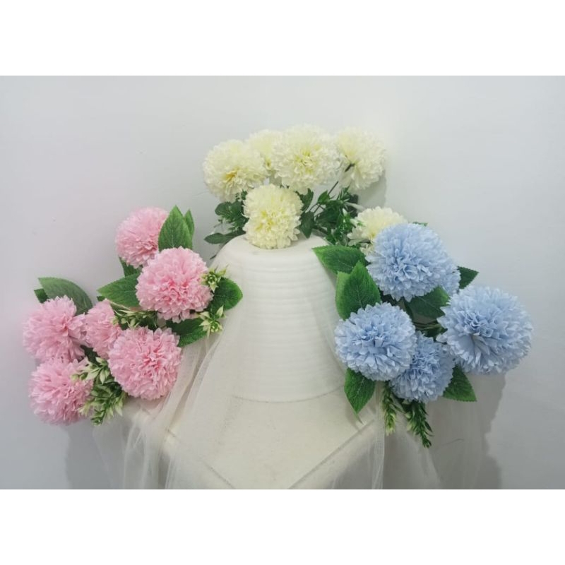 Jual bunga palsu bunga hias gompy uranus | Shopee Indonesia