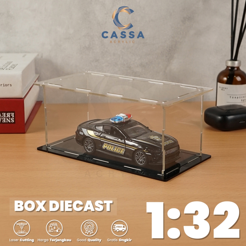 Jual Box Display / Acrylic Box Diecast Skala 1:32 (20x8x8cm) | Shopee ...