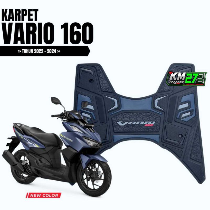 Jual Karpet Motor Vario 160 Terbaru Tahun 2022 - 2024 bahan karet premium | Shopee Indonesia