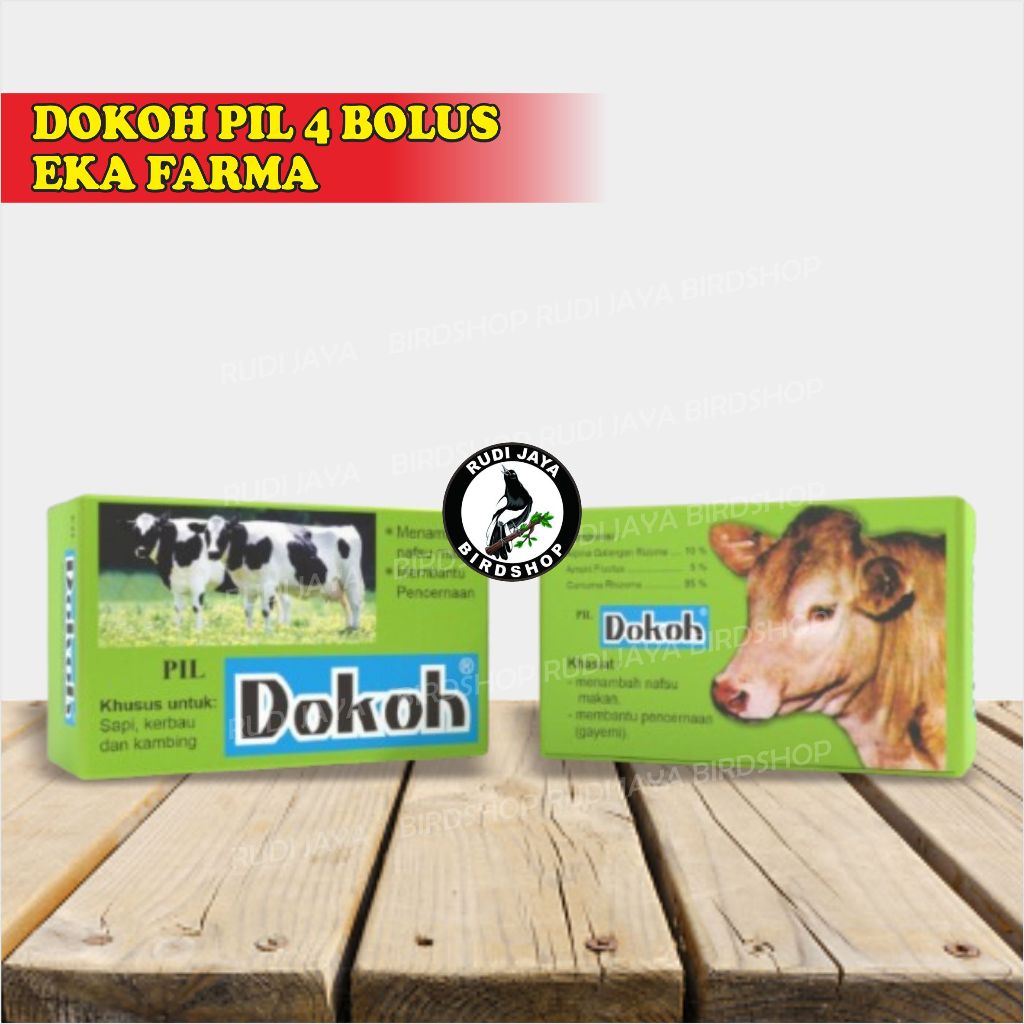 Jual DOKOH PIL 4 BOLUS EKA FARMA VITAMIN OBAT PENAMBAH NAFSU MAKAN ...
