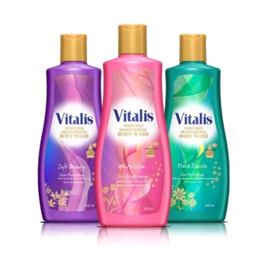 Jual ️CitraCosmetic ️ Vitalis Parfum Body Wash 100 Ml Botol | Shopee ...
