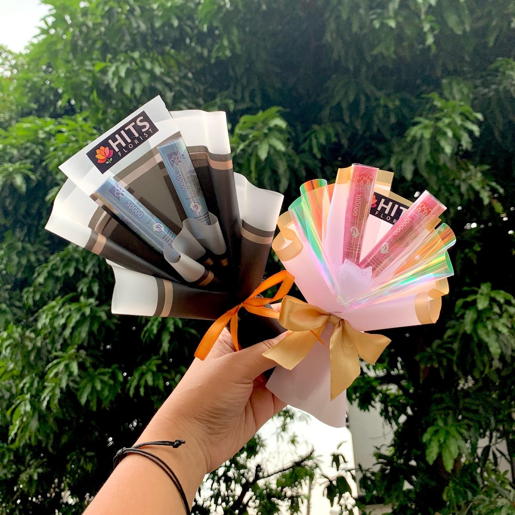 Jual MINI MONEY BUKET I Money Bouquet Lebaran 2025 I Mini Bouquet Bunga ...