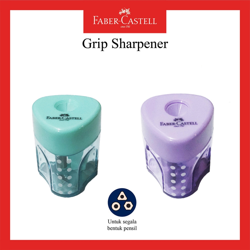 Jual Rautan Pensil Faber Castell / Serutan Pencil / Grip Auto Sharpener ...