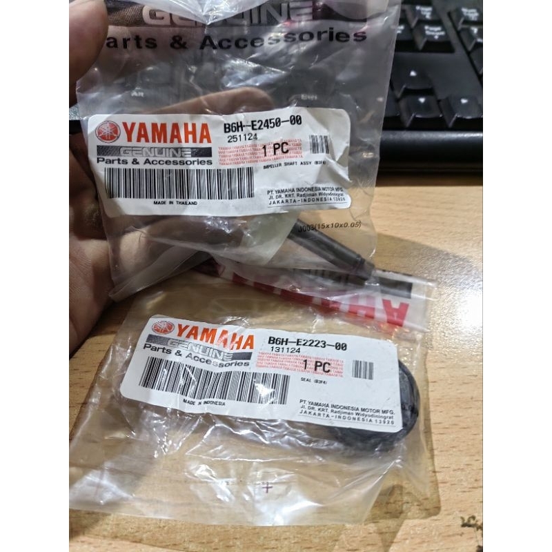 Jual kipas as water pump plus seal water pump pompa air radiator NEW aerox 155 Nmax 155 NEW asli ...