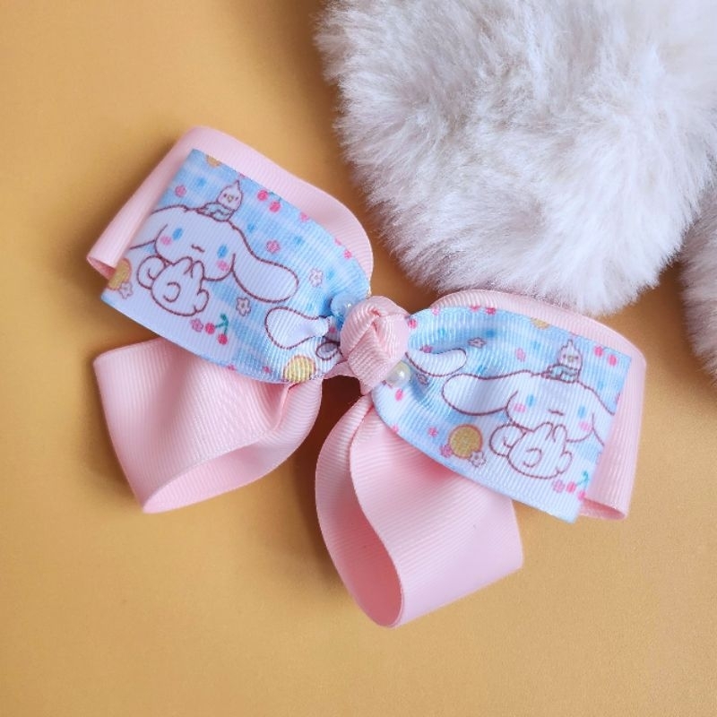 Jual Handmade Sanrio Bow Jepit rambut pita besar sanrio (CELLAS ROOM ...