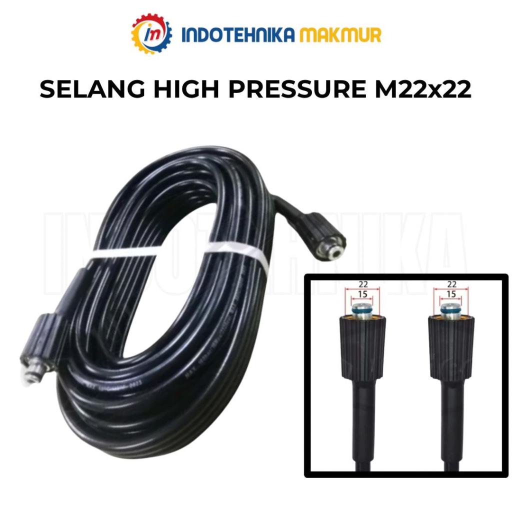 Jual Selang hose high pressure jet cleaner 10 meter 15 meter dan 20 ...